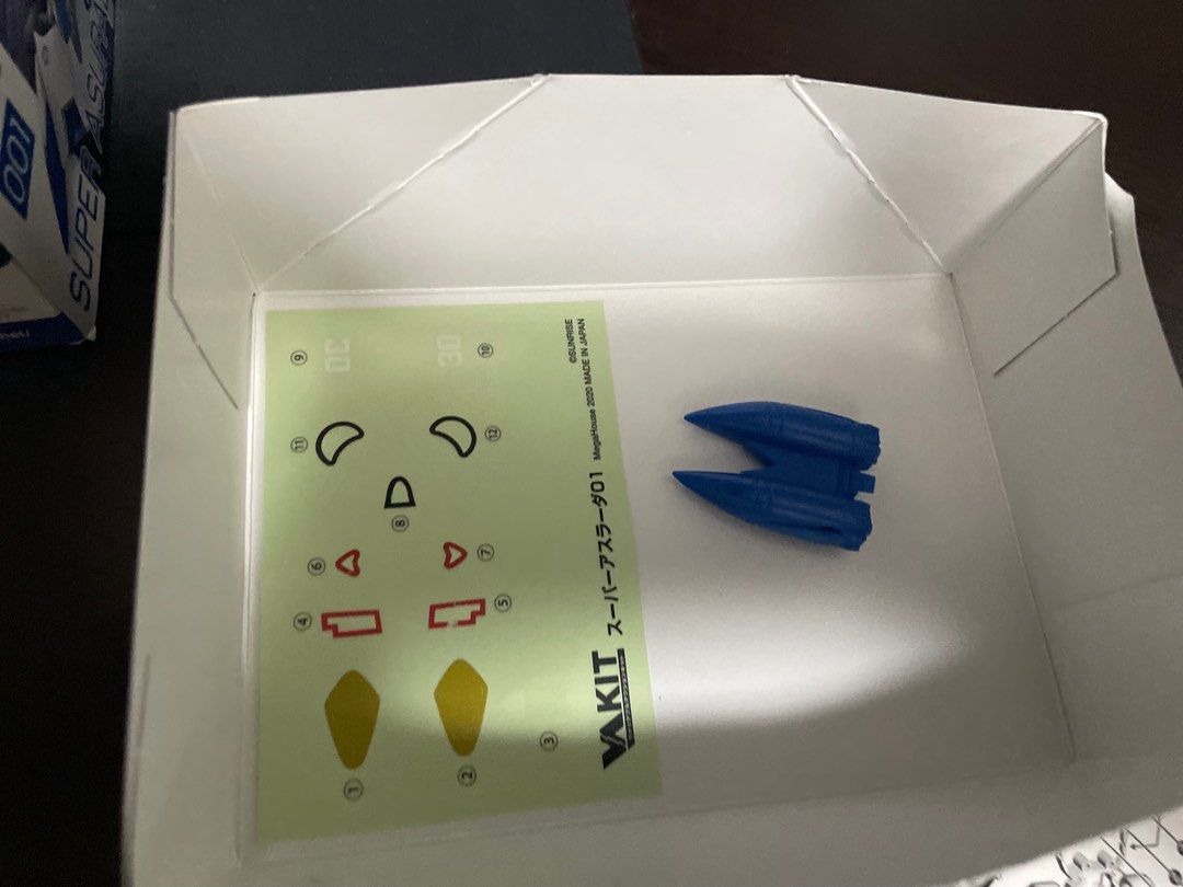 已砌 日版 Megahouse 高智能方程式 VA KIT 模型 SUPER ASURADA 01 超級阿斯拉達 CYBER FORMULA 超級雷神, 興趣及遊戲, 玩具 & 遊戲類 ...