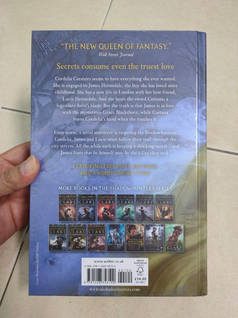 [ Collector's First Edition] Chain of Iron by Cassandra Clare (YA ...