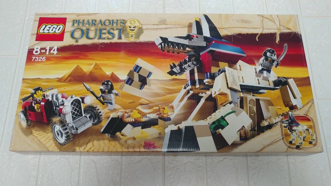 全新 Lego 7326 Rise of the Sphinx, 興趣及遊戲, 玩具 & 遊戲類 - Carousell