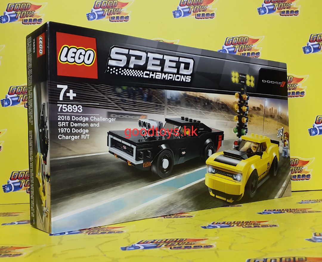 全新未開封 LEGO 75893 SPEED CHAMPIONS 極速賽車系列 2018 DODGE CHALLENGER SRT DEMON ...