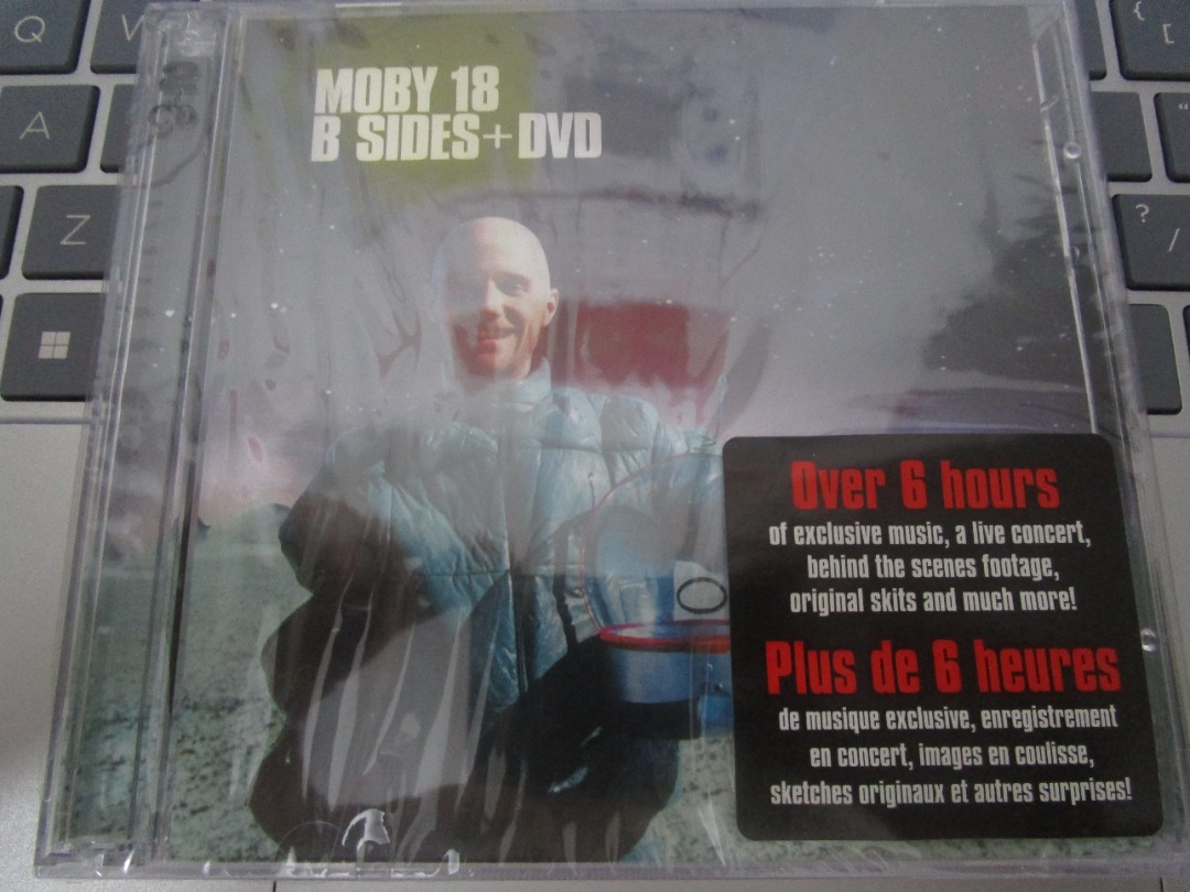 [全新未開封] MOBY - 18 B Sides + DVD 加拿大版, 興趣及遊戲, 音樂、樂器 & 配件, 音樂與媒體 - CD 及 DVD - Carousell