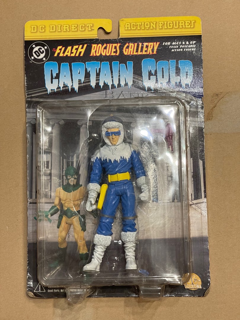 閃電俠 冷凍隊長 The Flash Rogues Gallery Captain Cold DC Direct Action Figure ...