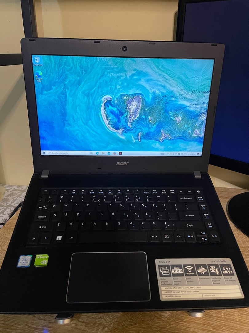 Acer Aspire E5-476G-38TB, Computers & Tech, Laptops & Notebooks on Carousell