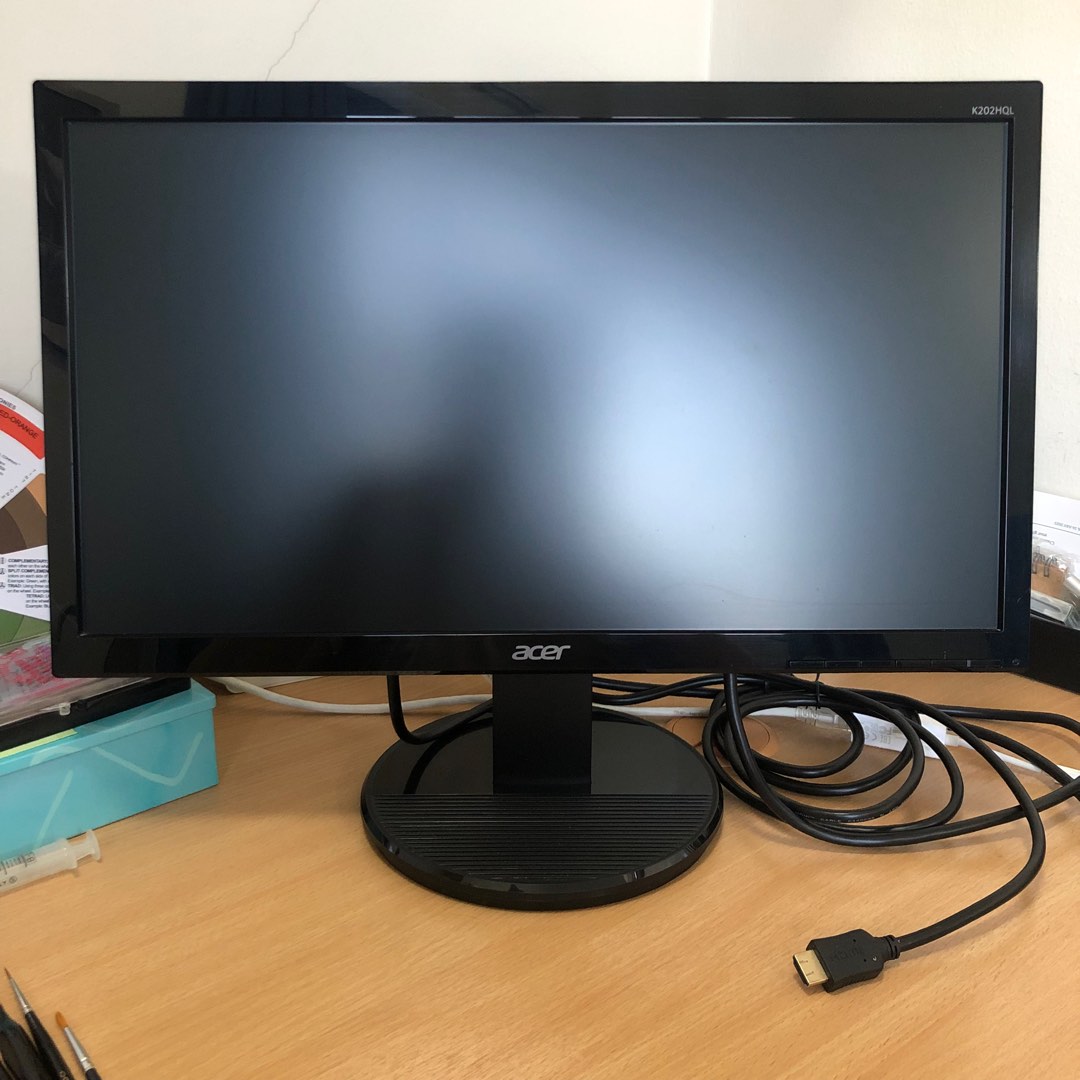 Acer K202HQL Widescreen LCD Monitor (19.5"), Computers & Tech, Parts ...