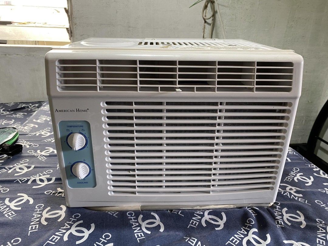 Aircon window type american home brand 0.6hp /window type, TV & Home ...