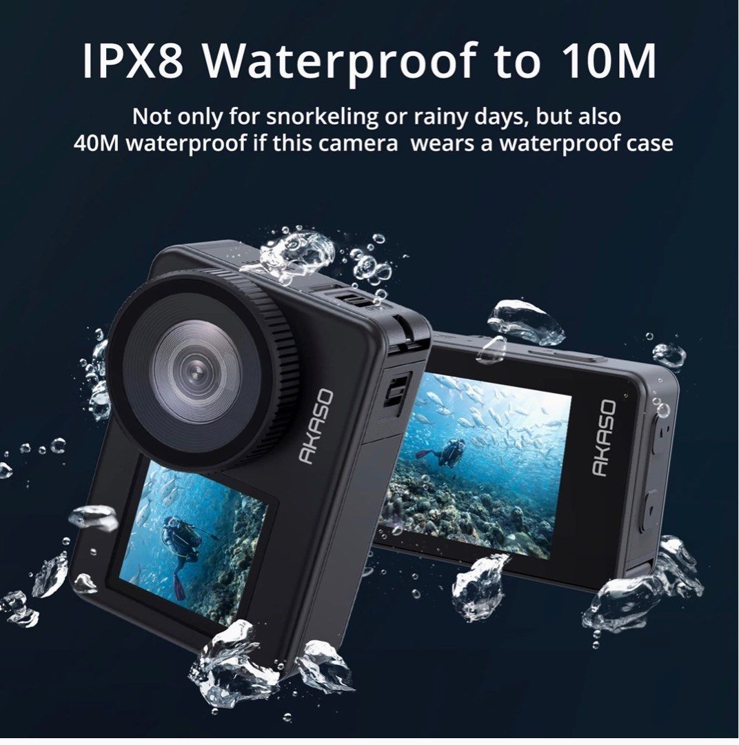 Akaso Brave 7 Camera, Photography, Cameras on Carousell