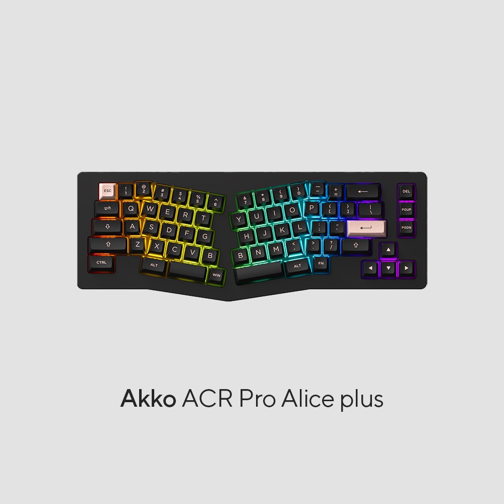 Akko ACR Pro Alice Plus Mechanical Keyboard, Computers & Tech, Parts ...