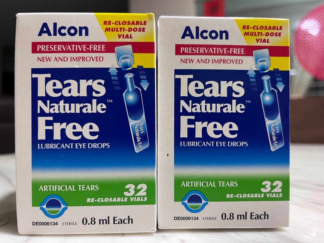 Alcon Tears Naturale Free Lubricant Eye Drops, Beauty & Personal Care ...