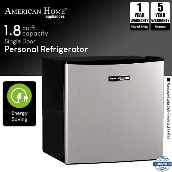 AMERICAN HOME MINI FRIDGE BRAND NEW, Furniture & Home Living ...