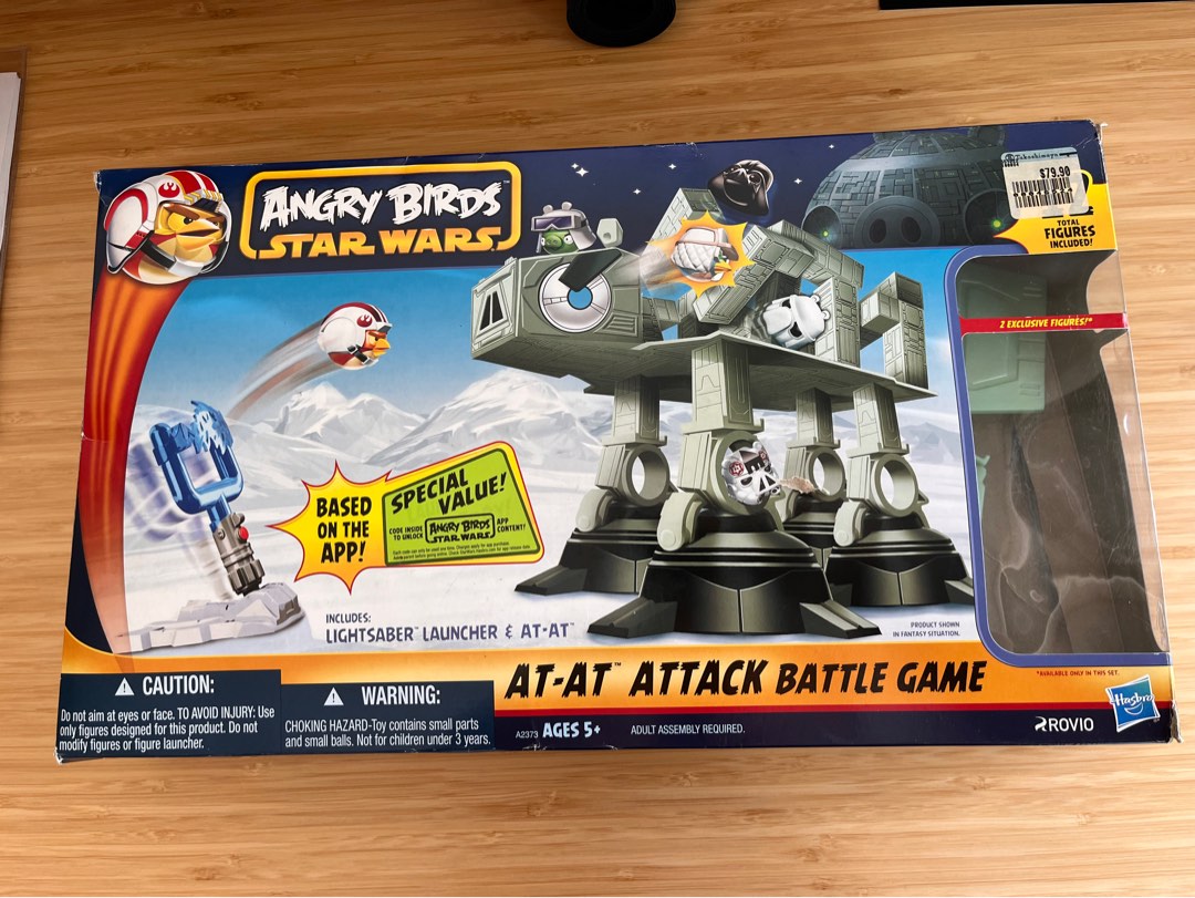 Angry Birds Star Wars AT-AT Attack Battle game, Hobbies & Toys, Toys ...