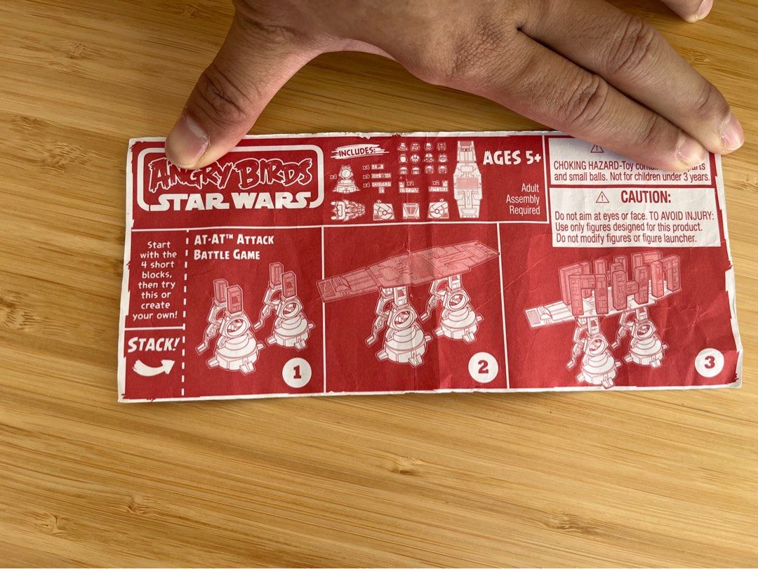 Angry Birds Star Wars AT-AT Attack Battle game, Hobbies & Toys, Toys ...