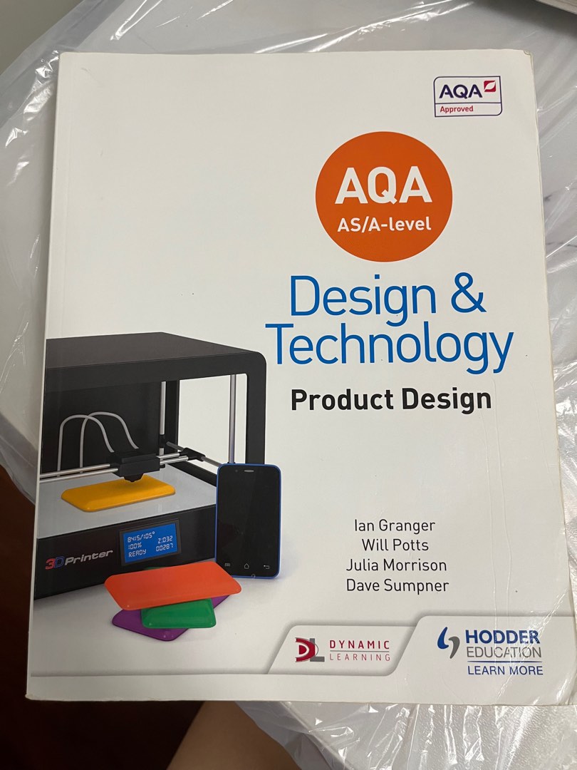 AQA AS/A-level Design & Technology Product Design, 興趣及遊戲, 書本 & 文具, 教科書 ...