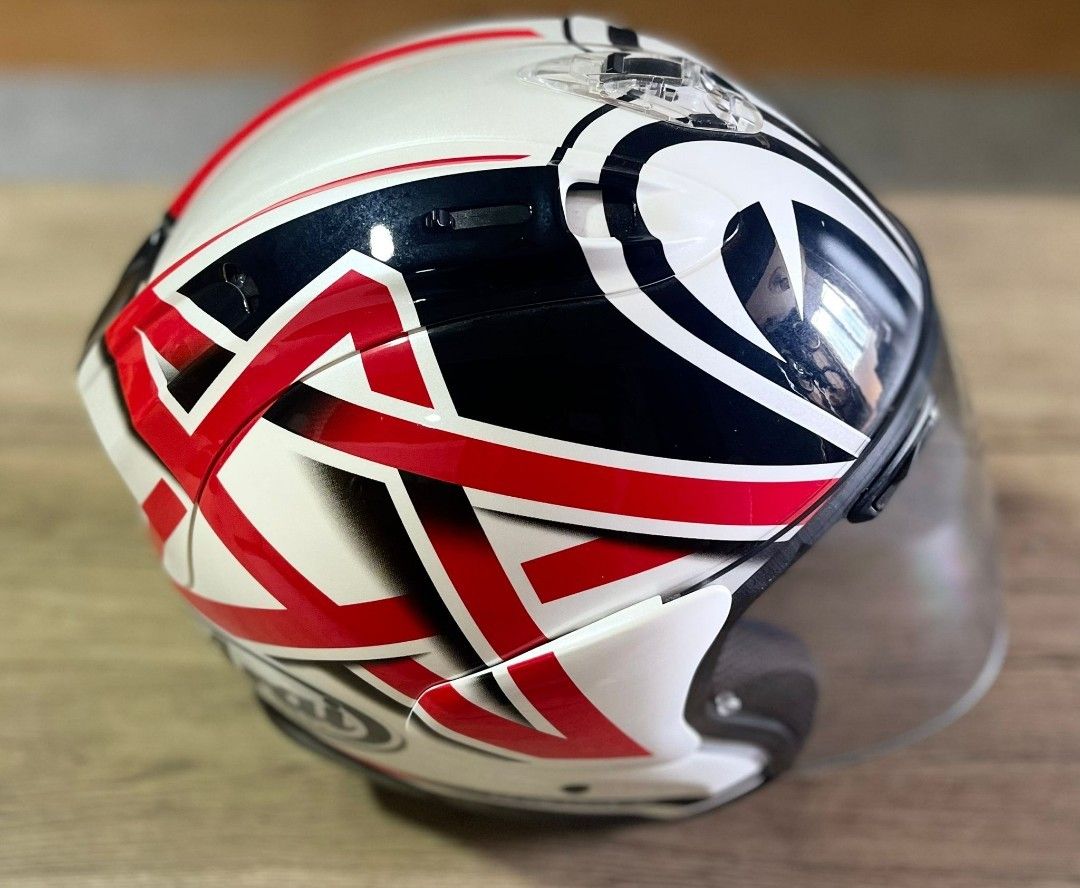 Non nego Arai Helmet, Nakano , Size M ,, Motorcycles, Motorcycle ...
