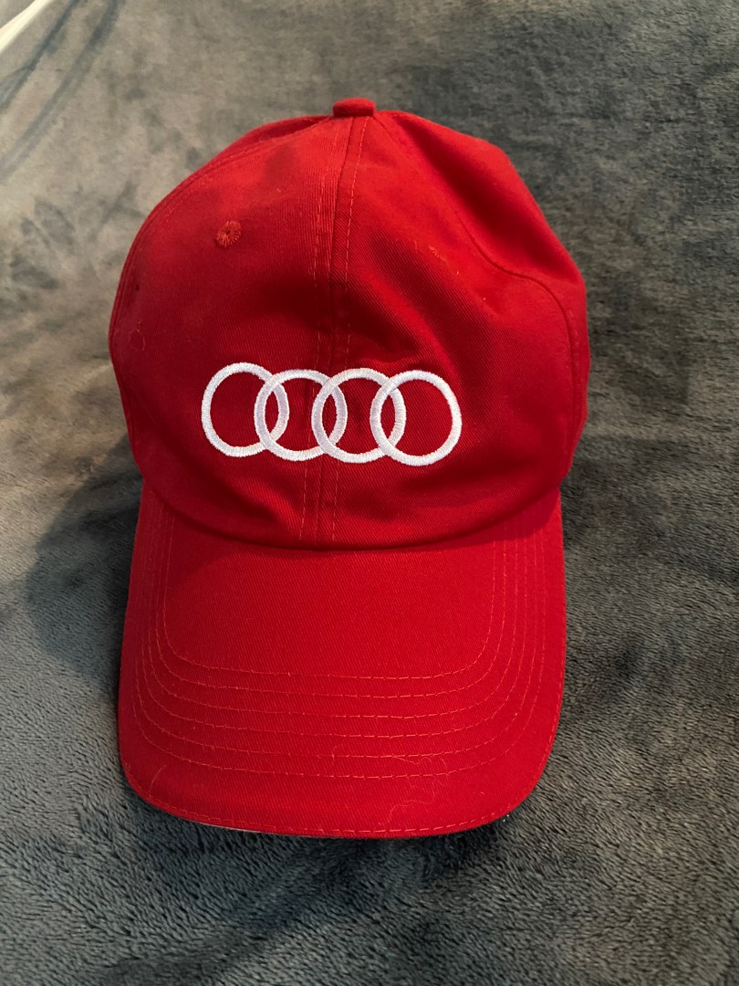 Audi Cap Red, Men's Fashion, Watches & Accessories, Caps & Hats on ...