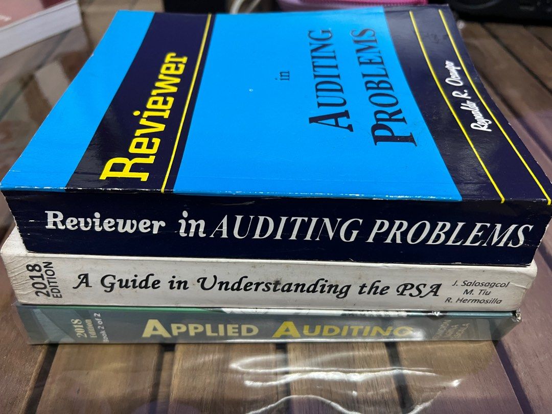 Auditing Books Auditing Theory, Auditing Problems, Applied auditing 2 ...