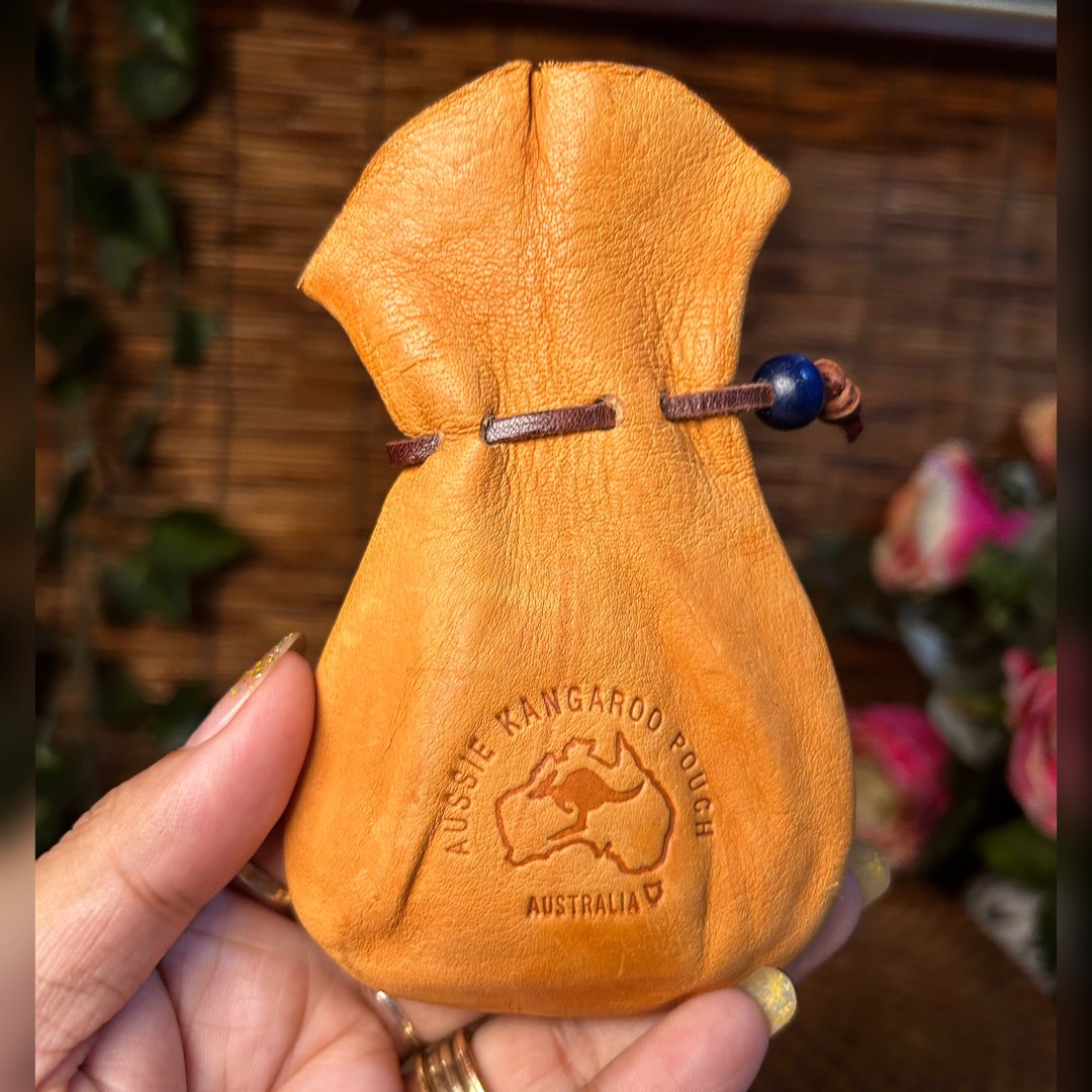 AUSSIE KANGAROO POUCH AUSTRALIA real leather, Luxury, Bags & Wallets on ...