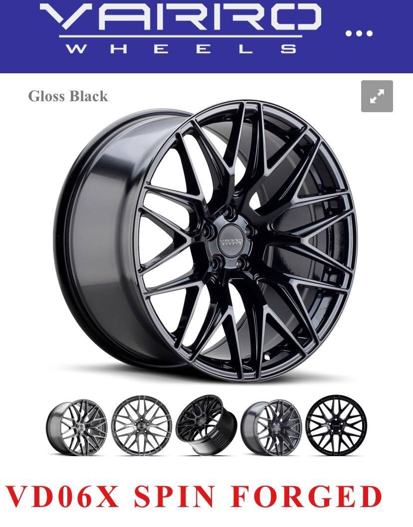 AUTHENTIC VARRO USED VD06X SPINFORGED RIMS, Car Accessories, Tyres ...