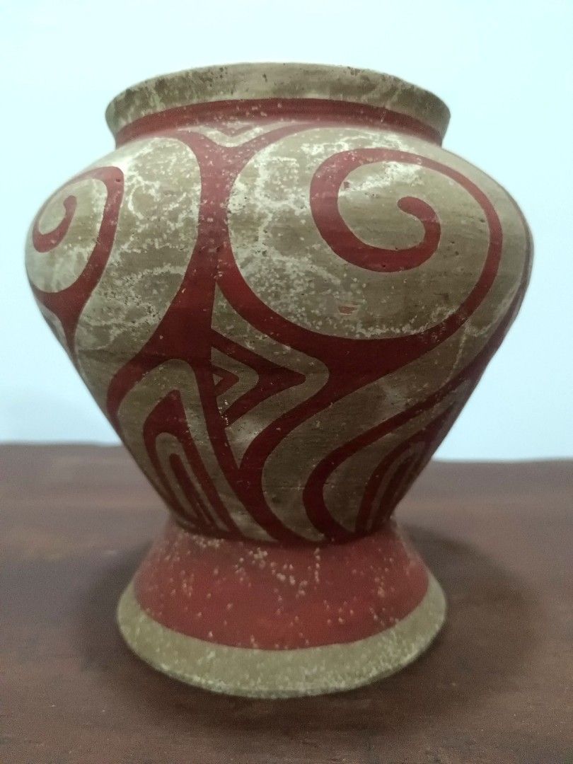 Ban Chiang Thai antique bronze Age pottery jar handwork, Hobbies & Toys ...