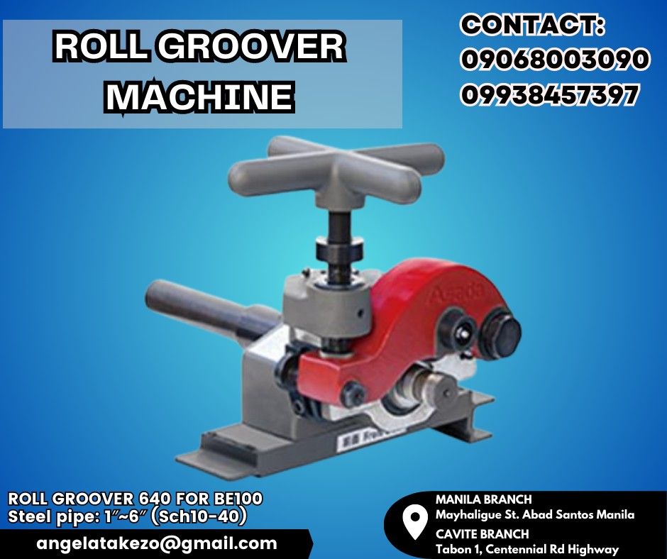 BE50 ASADA ROLL GROOVING MACHINE on Carousell