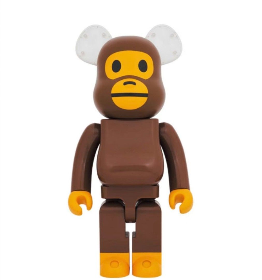 Bearbrick baby milo clear ears 400%, Hobbies & Toys, Toys & Games on ...