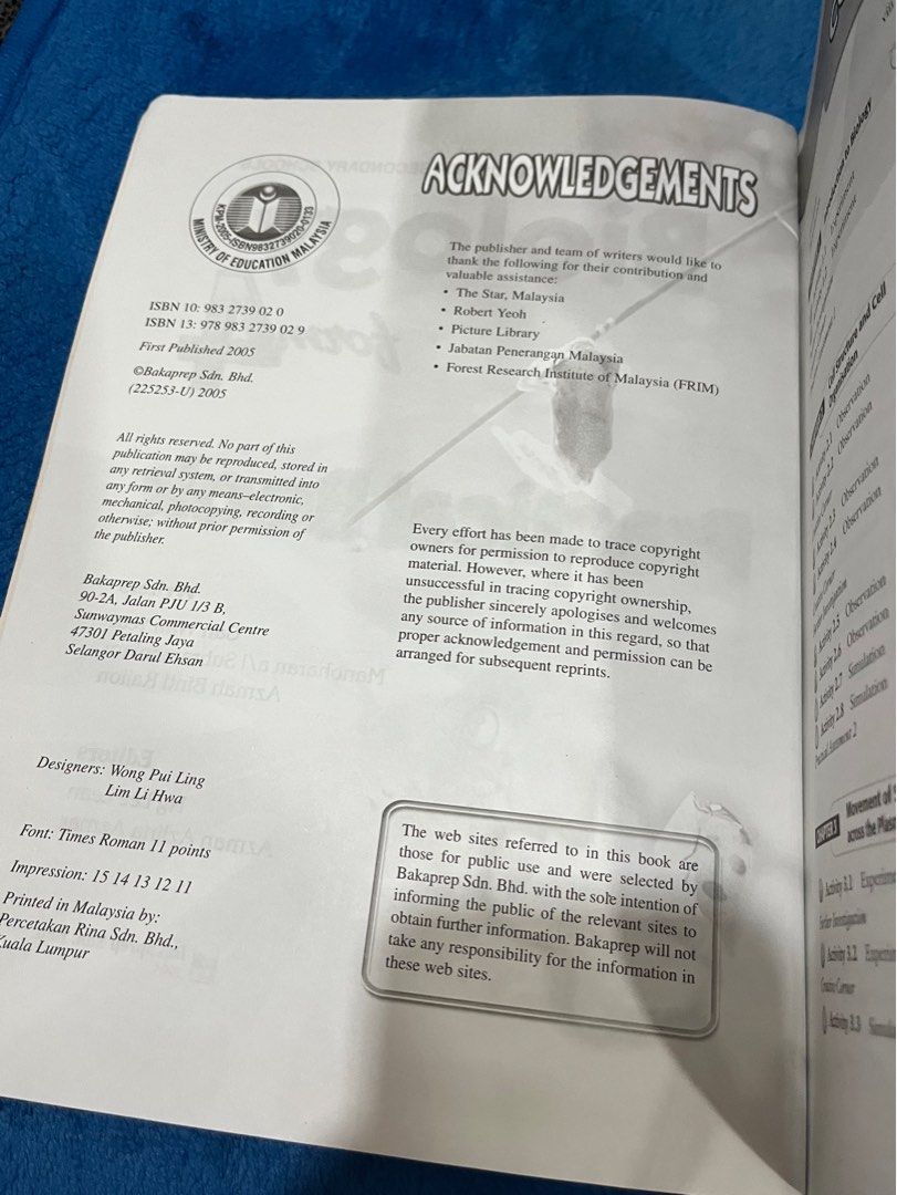 Biology Form 4 Practical Book (KBSM), Hobbies & Toys, Books & Magazines ...