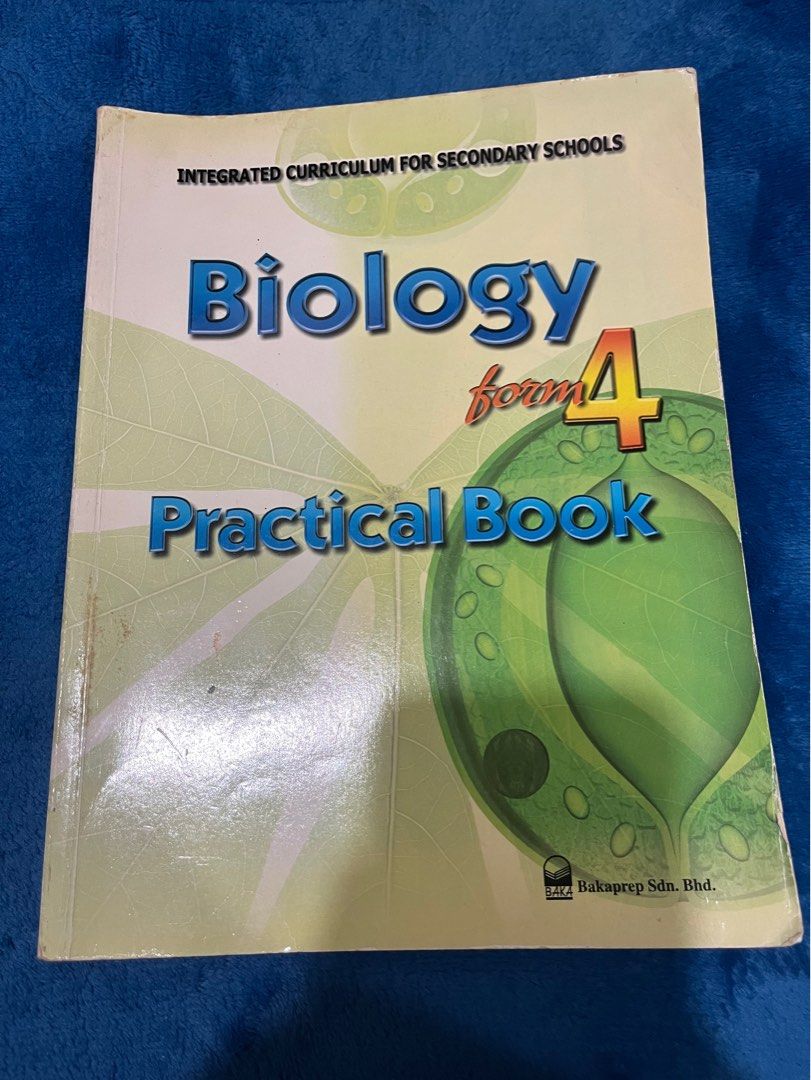 Biology Form 4 Practical Book (KBSM), Hobbies & Toys, Books & Magazines ...