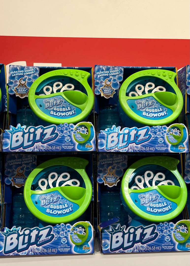 Blitz Bubble Blowout, Hobbies & Toys, Toys & Games on Carousell
