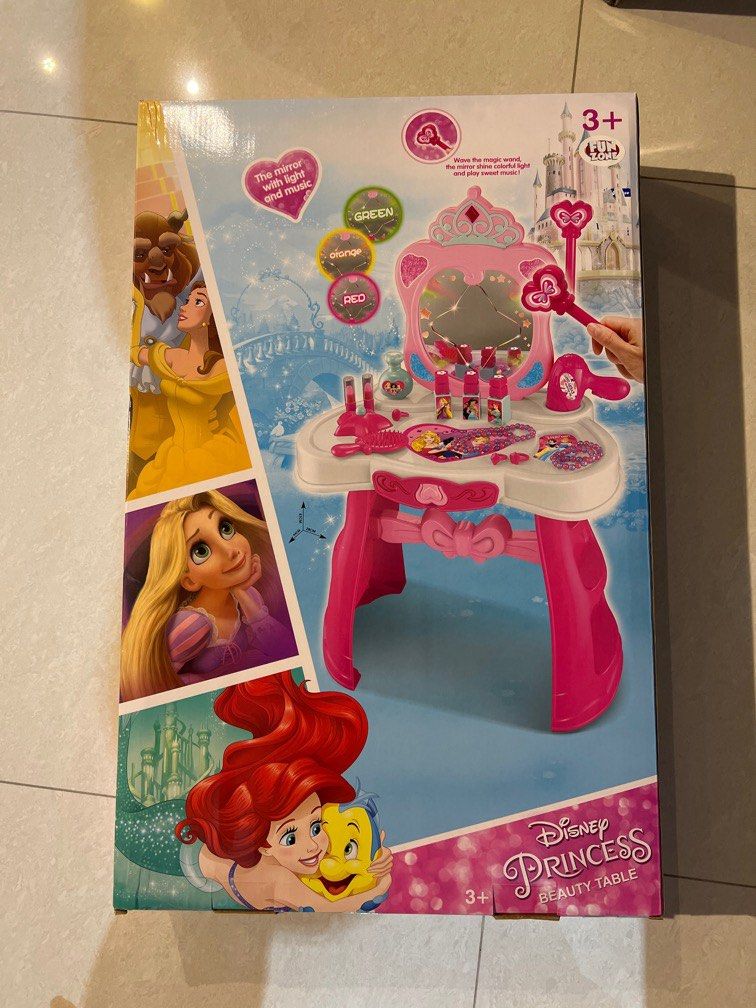 BN Disney Princess Beauty Table play set, Hobbies & Toys, Toys & Games ...