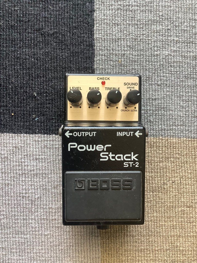 Boss ST-2 Power Stack Guitar Pedal, Marshall Amp in a box, Hobbies ...