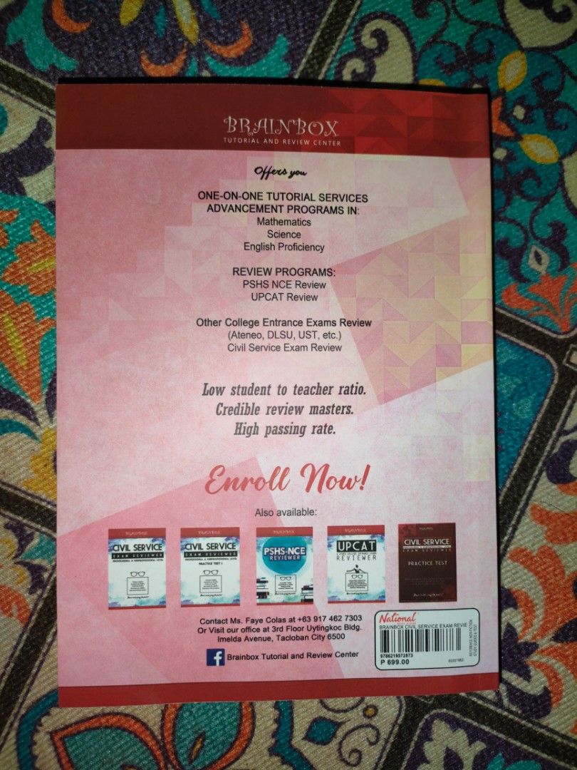 LATEST EDITION BRAINBOX CIVIL SERVICE EXAM REVIEWER, Hobbies & Toys ...