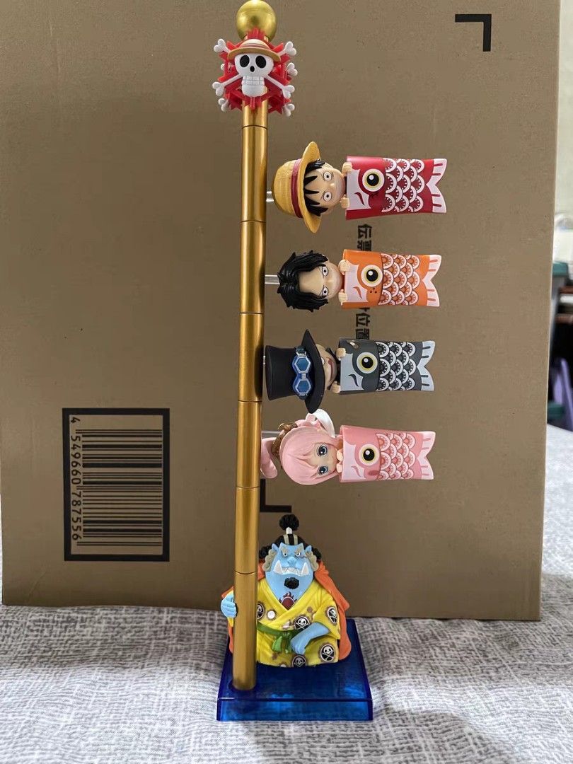 Brand New 5 models WCF World Collectable Figure One Piece Carp Streamer ...