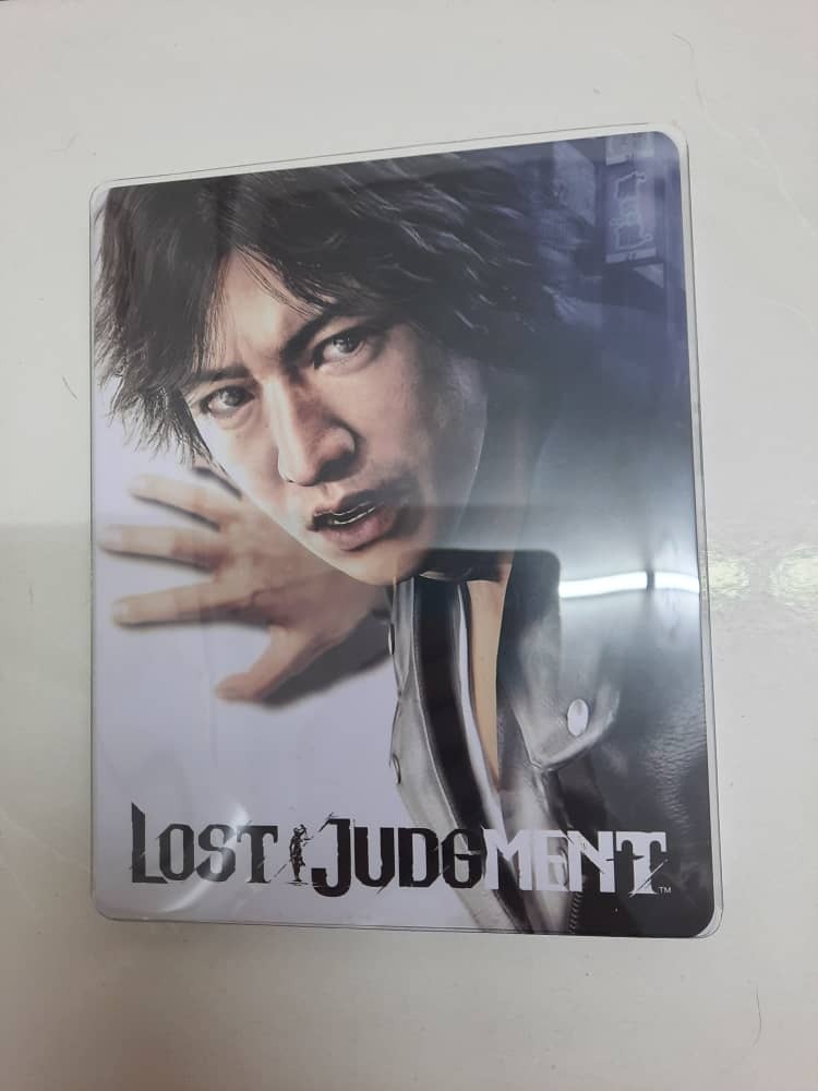 [BRAND NEW] PS4 / PS5 Lost Judgment Steelbook Steelcase (NO GAME ...