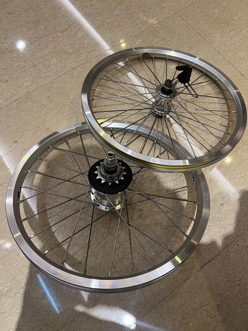 Brompton Original 3 speed wheelset., 運動產品, 單車及配件, 單車 - Carousell
