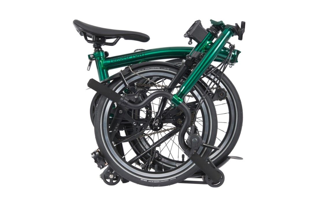 Brompton P Line Urban Mid Emerald Lacquer M4L, Sports Equipment ...