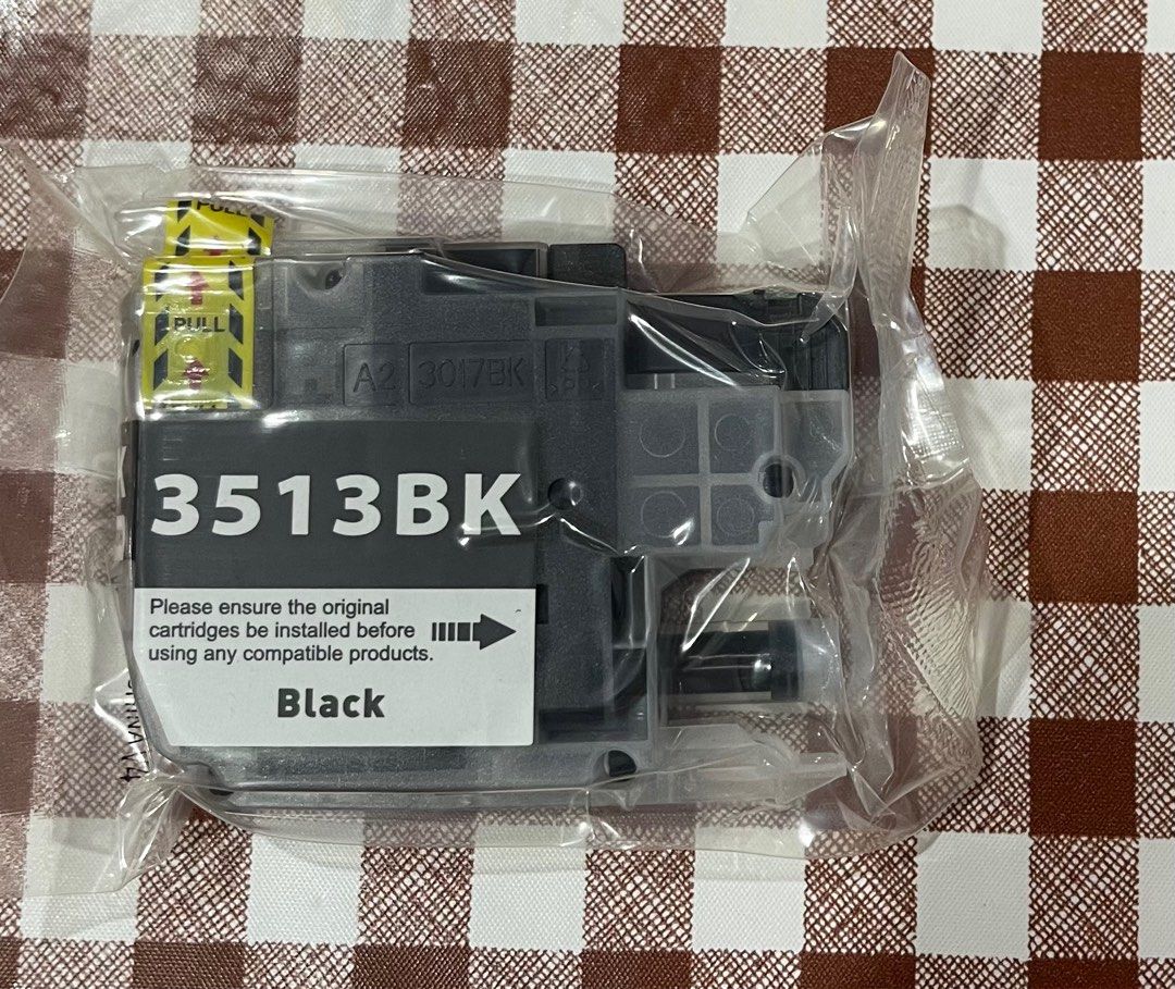 Brother Printer Compatible Ink Cartridges Black Color 3513, Computers ...