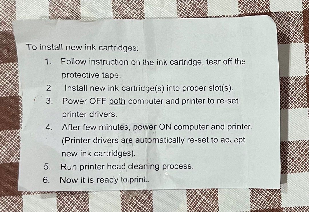 Brother Printer Compatible Ink Cartridges Black Color 3513, Computers ...