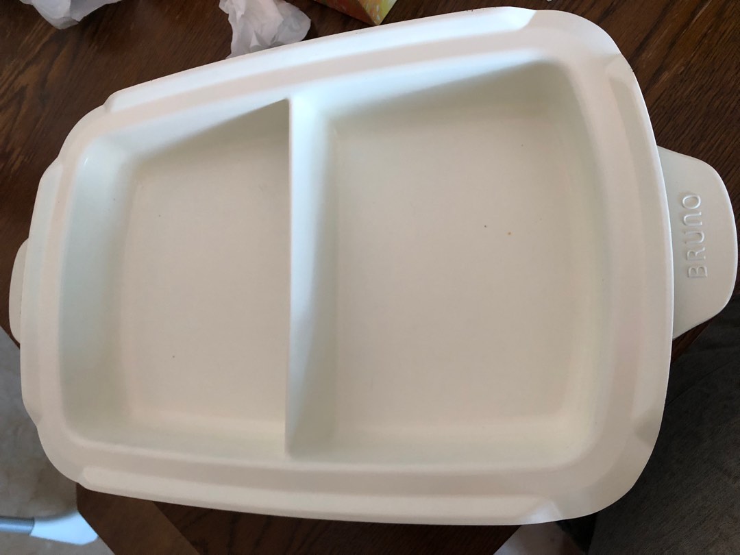 BRUNO compact ceramic coated nabe split pot attachment, Furniture ...