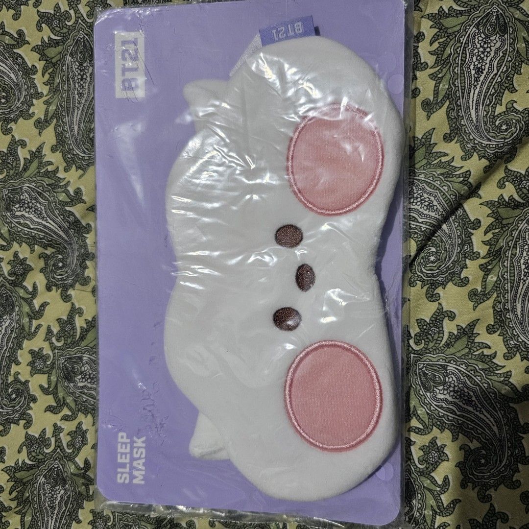 BT21 BTS RJ SLEEP MASK on Carousell