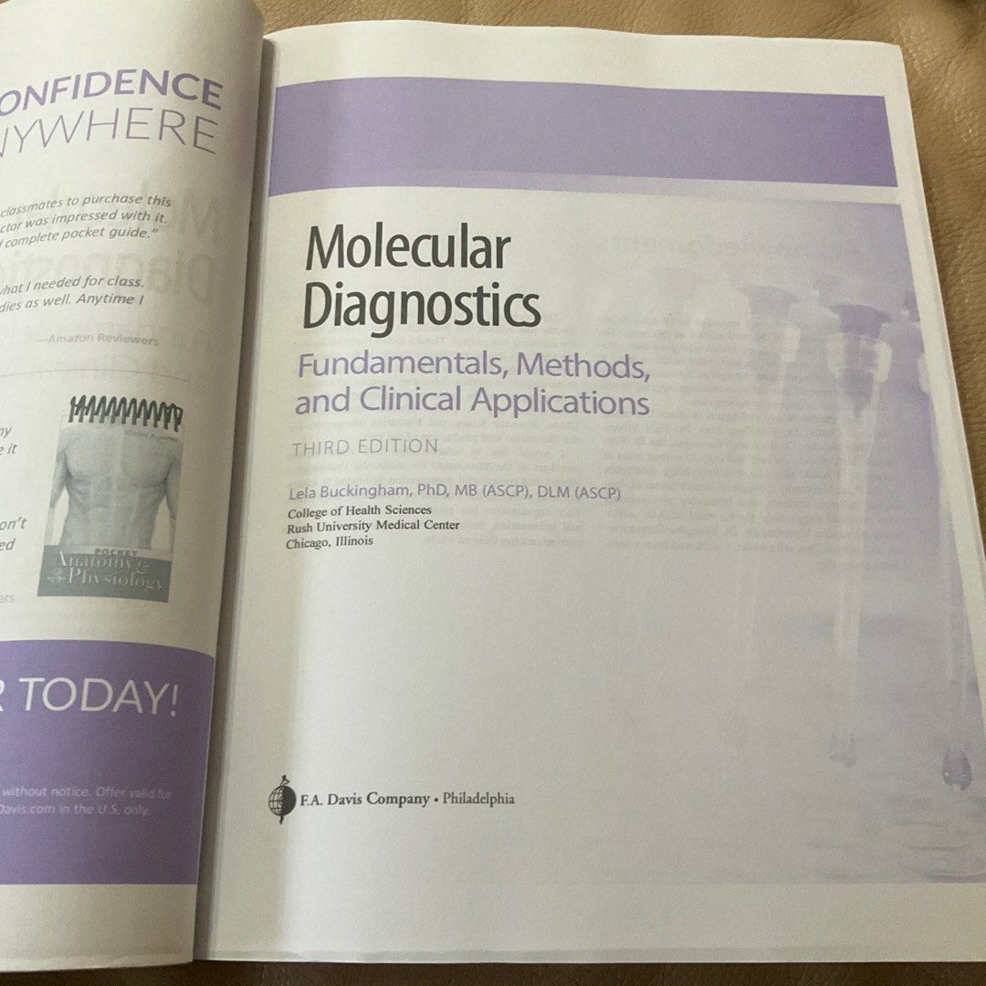 Buckingham Molecular Diagnostics Fundamentals Methods And Clinical