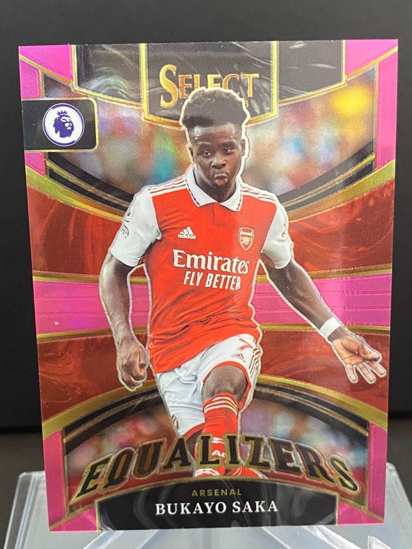 Bukayo Saka Equalizers /25 2022-23 Panini Select EPL Arsenal #1 ...