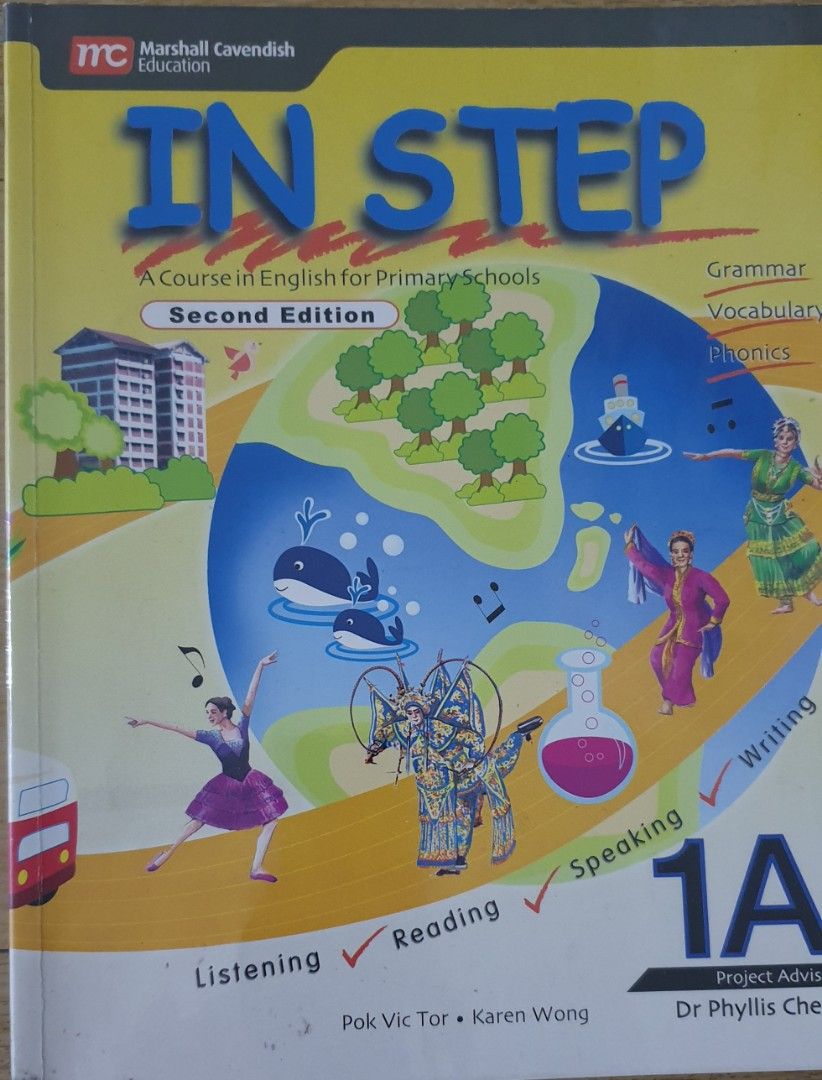 Buku P1 English IN STEP 1A 1B Textbook&Acitivity book by Marshall Cavendish, Buku & Alat Tulis ...