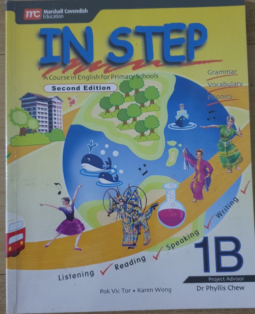 Buku P1 English IN STEP 1A 1B Textbook&Acitivity book by Marshall Cavendish, Buku & Alat Tulis ...