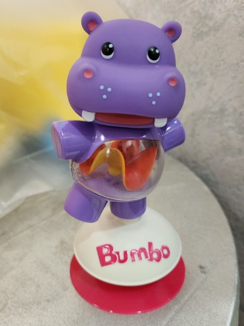 Bumbo Suction Toy - Hildi the Hippo, Hobbies & Toys, Toys & Games on ...