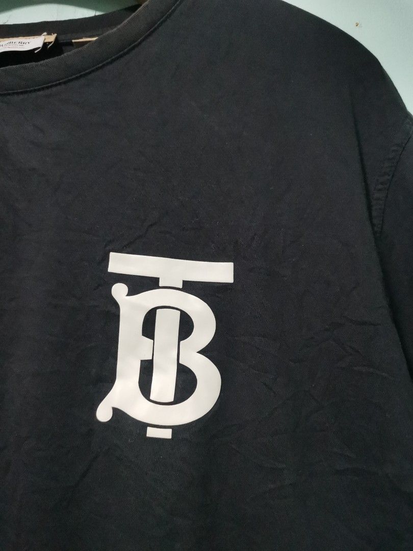 BURBERRY TB, Men's Fashion, Tops & Sets, Tshirts & Polo Shirts on Carousell