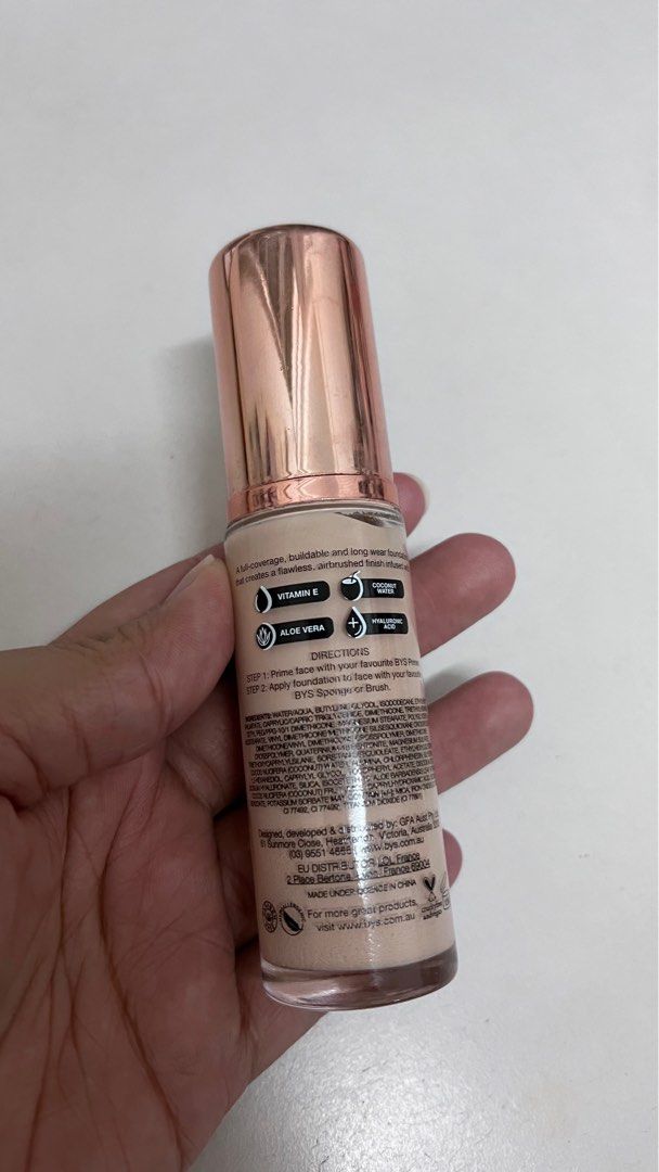 BYS FULL COVERAGE FOUNDATION, Beauty & Personal Care, Face, Makeup on ...