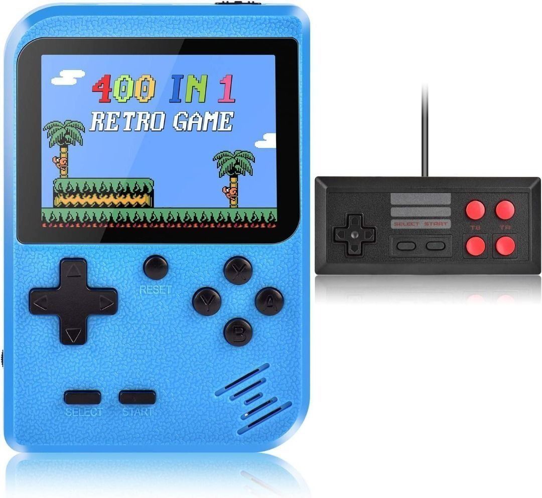 [C0218] REDHandheld Game Console, Retro Game Console with 400 Classic ...