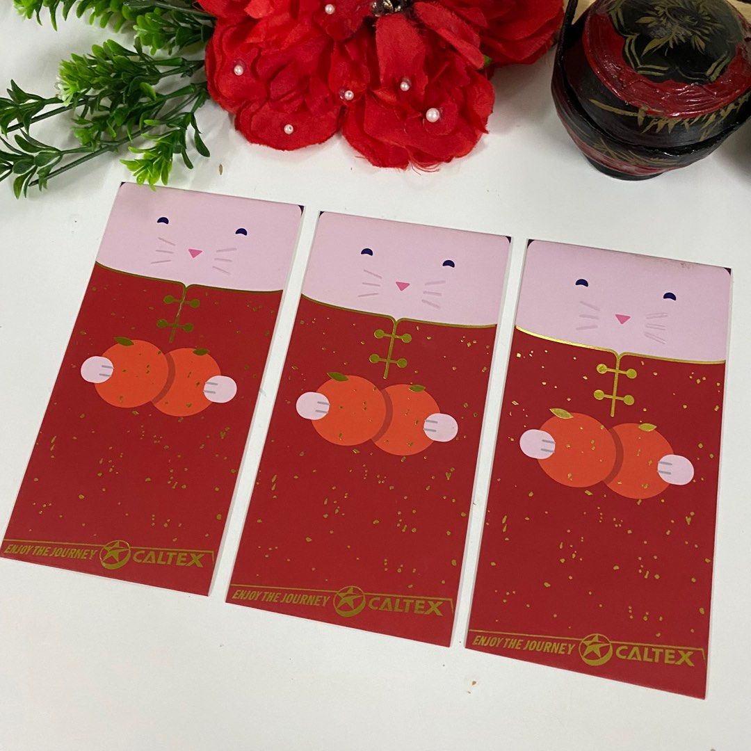 CALTEX Ang Pow packet_ CALTEX 2020 Ang Pow packet_ CALTEX year of mouse ...