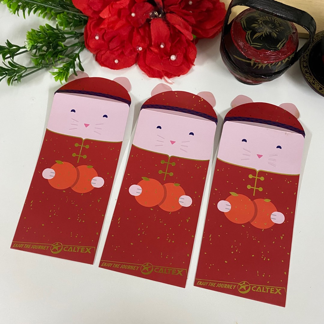 CALTEX Ang Pow packet_ CALTEX 2020 Ang Pow packet_ CALTEX year of mouse ...