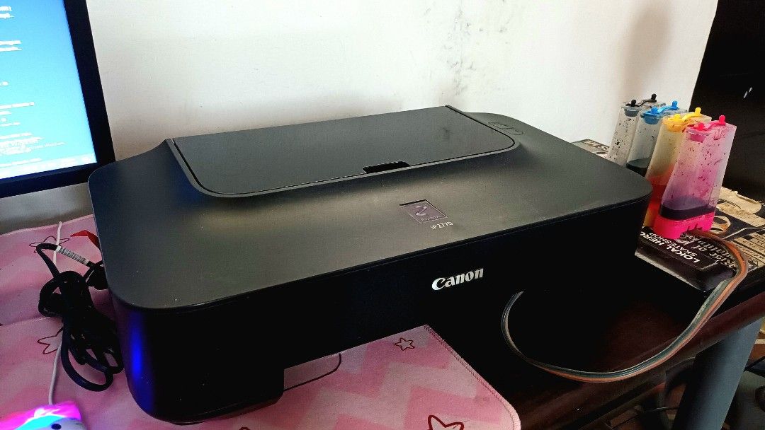CANON Pixma iP2770 printer with CISS (Continuous Ink Supply System ...