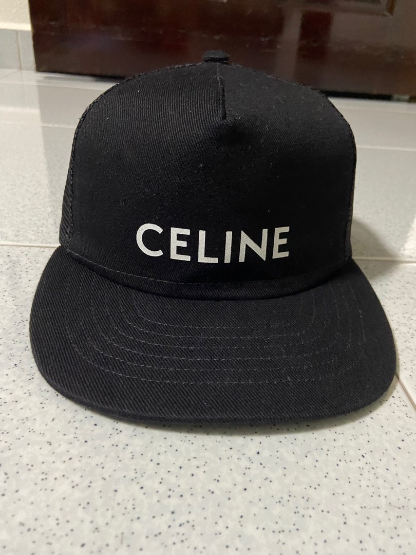 Celine Mesh Cap, Men's Fashion, Watches & Accessories, Caps & Hats on ...